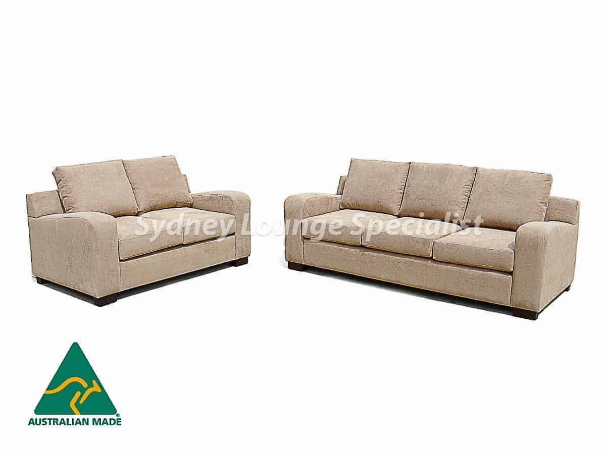 domino_3_seater + 2 seater_warwick Australian made sofa lounge suite set